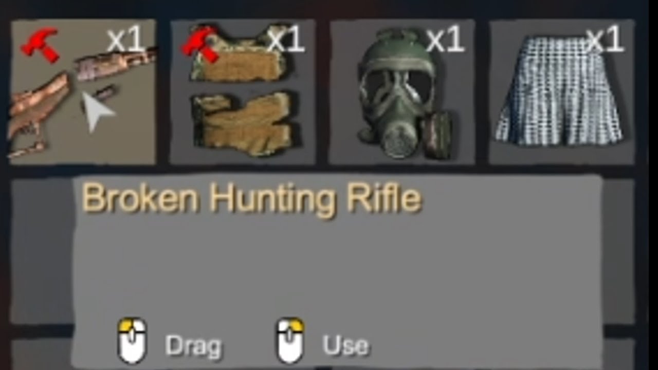 How to Get a Broken Hunting Rifle in Sunkenland - YouTube