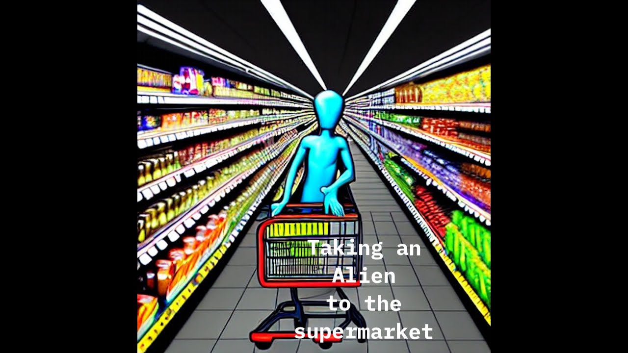 Taking an Alien to the shops - Hardware Jams weekend challenge - YouTube