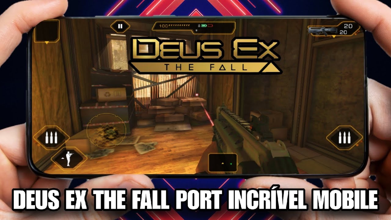 INCRÍVEL!!! DEUS EX THE FALL PORT ANDROID ALL DEVICES 2025 GAMEPLAY ...