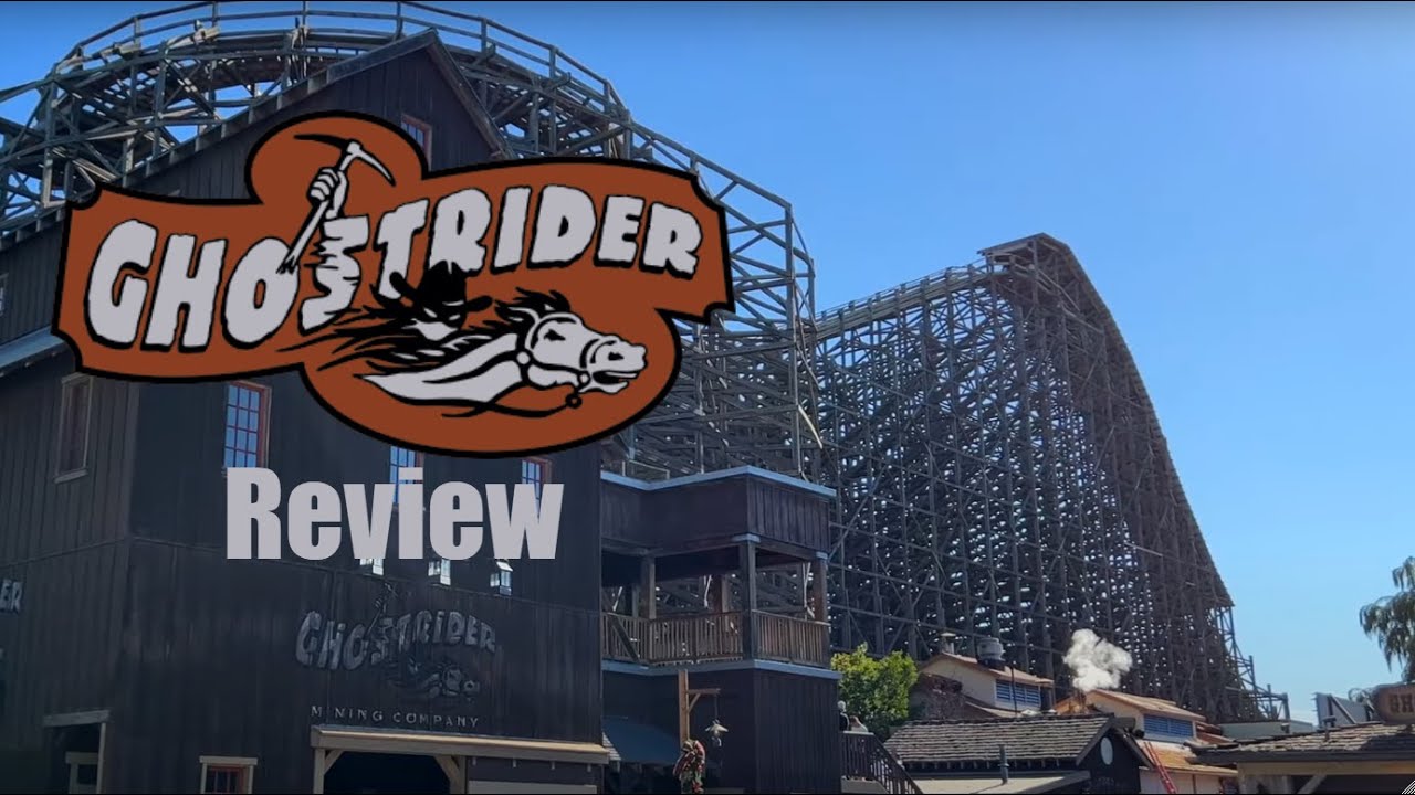 GhostRider Review - Knott's Berry Farm Amazing Wooden Roller Coaster ...