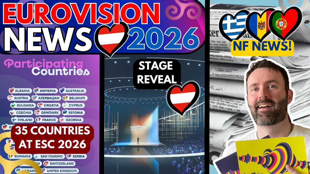 🚨 No more crowd muting! | 35 countries at ESC 2026 | Stage Reveal | NF ...