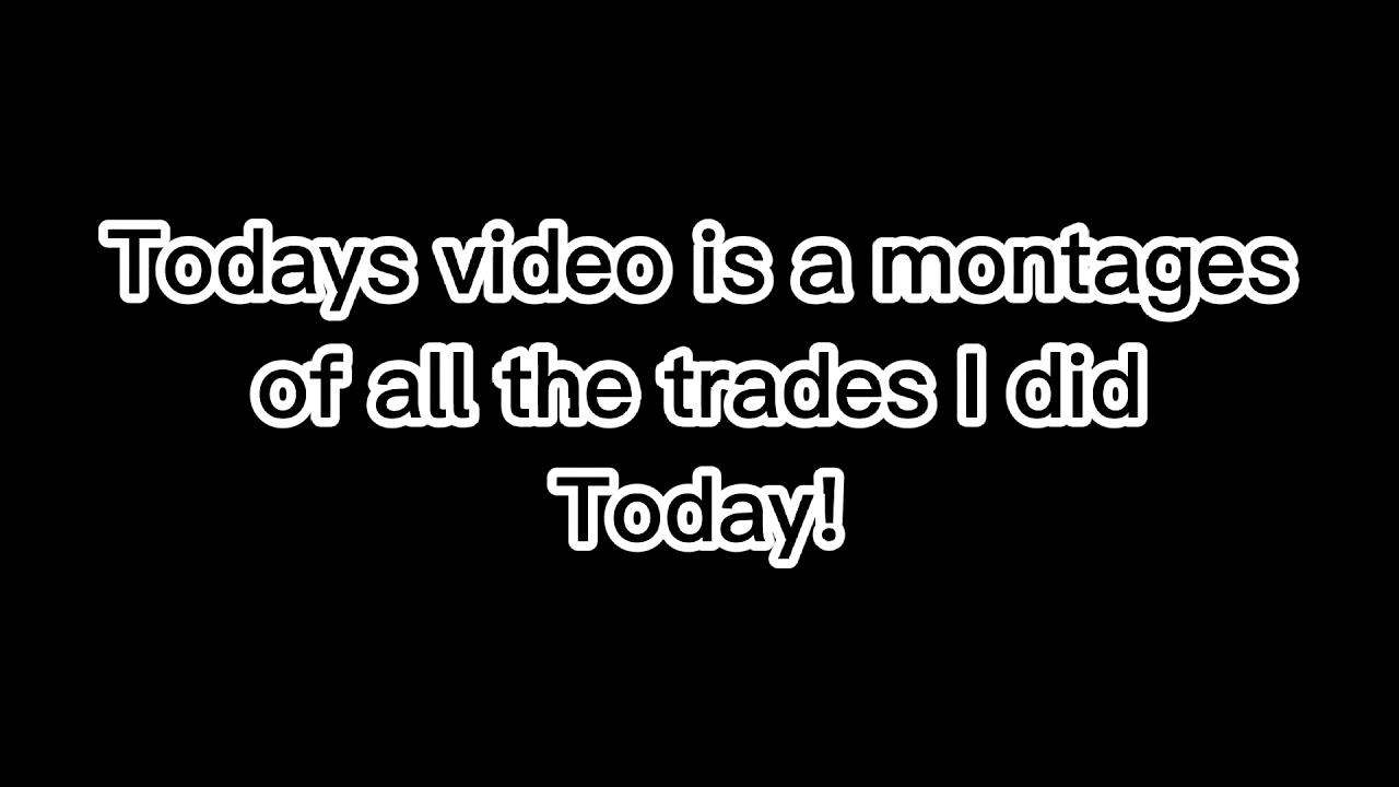 Adopt Me Trading Montage - YouTube