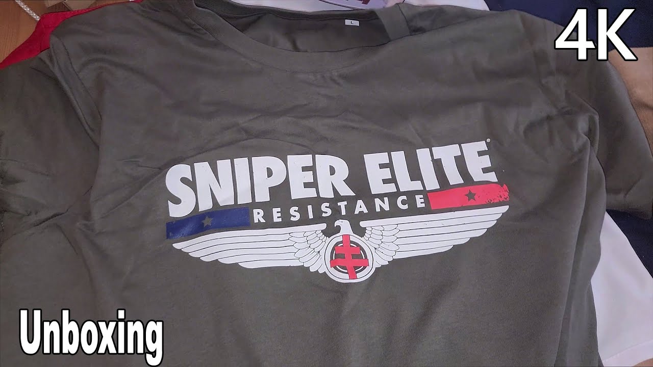 Sniper Elite Resistance Creator Kit Unboxing 4K - YouTube