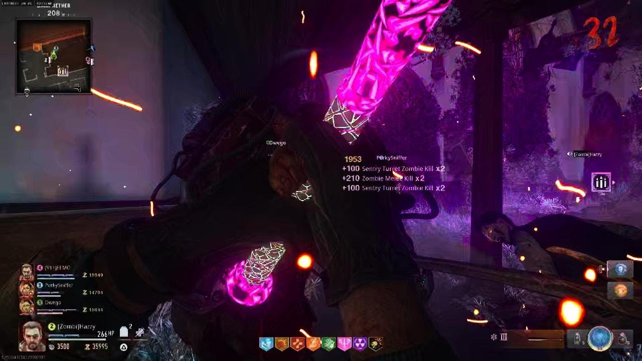 BO6 Zombies - 1st To Use The Bat Only On Boss Fight - YouTube