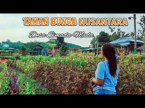 Wisata Taman Bunga I Baru di Simada-mada / STM Hilir Deli Serdang - YouTube