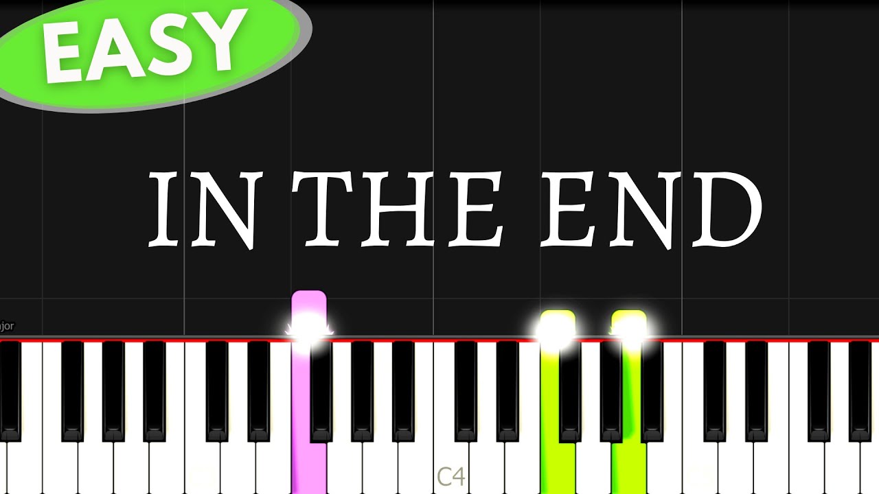 Linkin park - In The End | Easy Piano tutorial - YouTube