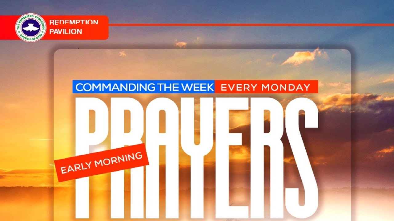 COMMANDING THE WEEK | MORNING PRAYERS WITH PASTOR BISI OLOWOYO | MONDAY ...