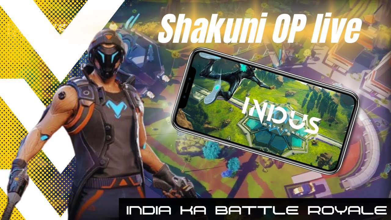 INDUS BATTLE ROYALE 🛑LIVE STREAM || Shakuni Op Live - YouTube