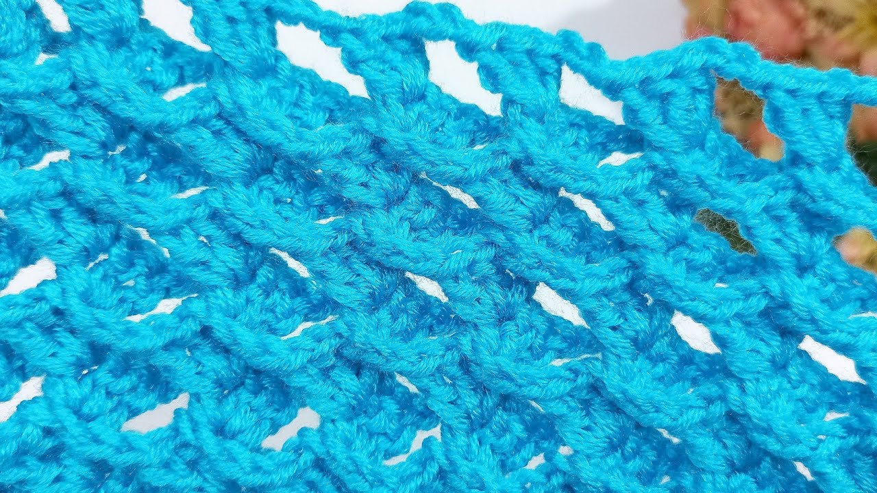 UNBELIEVABLE!! You can crochet this amazing pattern with one row💯 - YouTube