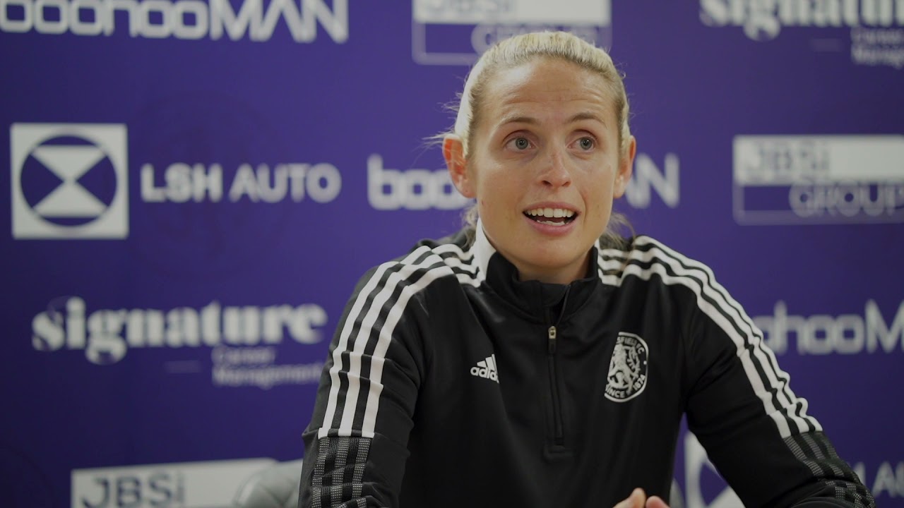 Pre Match catch up with Charlotte Rowcliffe - YouTube