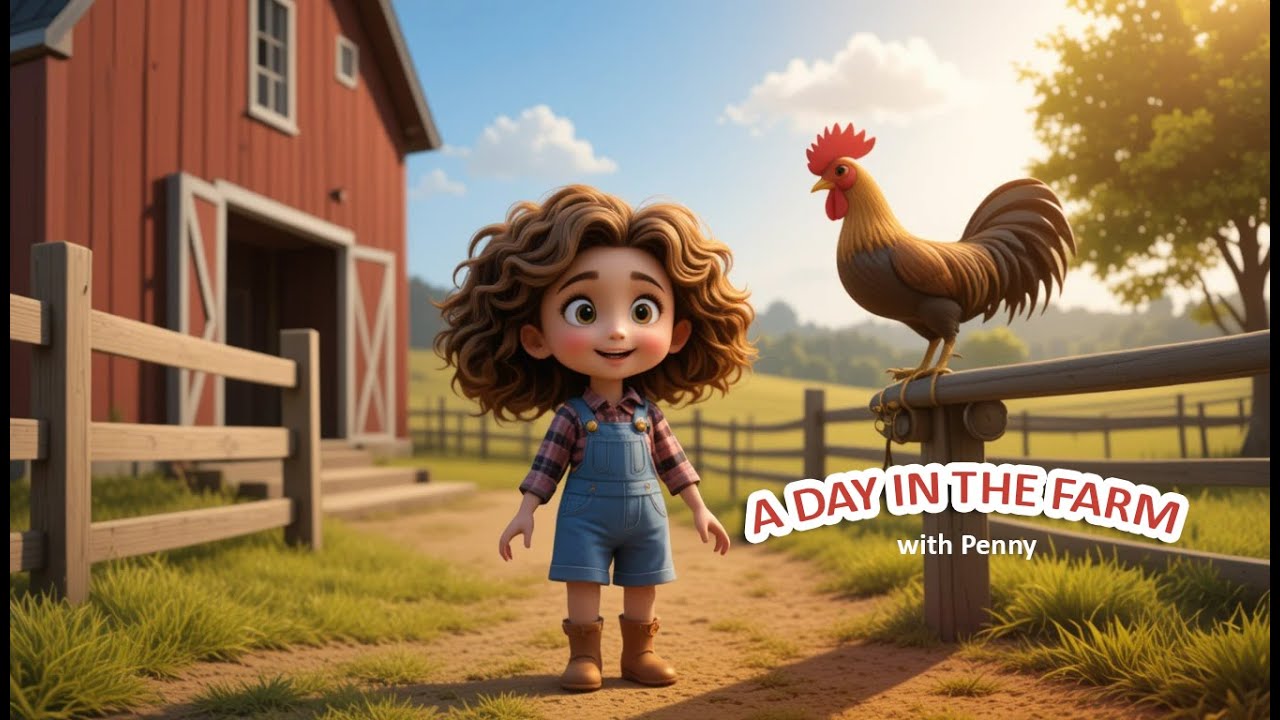 🐑🐓A day in the Farm 🐐🚜 - YouTube