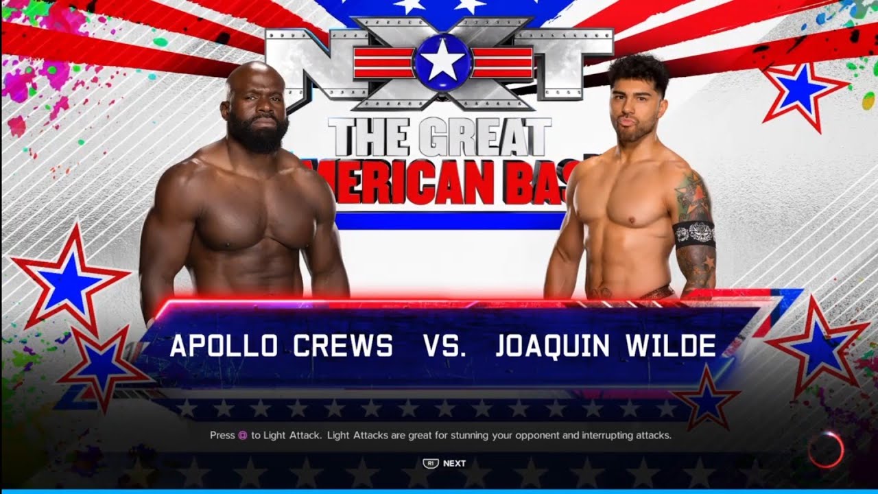 Apollo Crews vs Joaquin Wilde. WWE 2K23 - YouTube