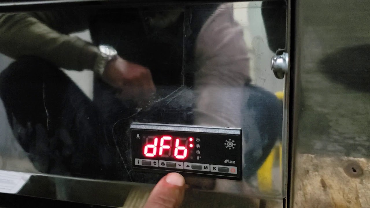 LAE BIT25 controller Defrost settings on Global VGLD52 Party Case1 ...