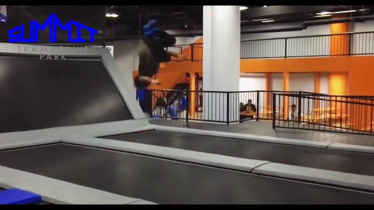 Summit Trampoline Park - Jumping - YouTube