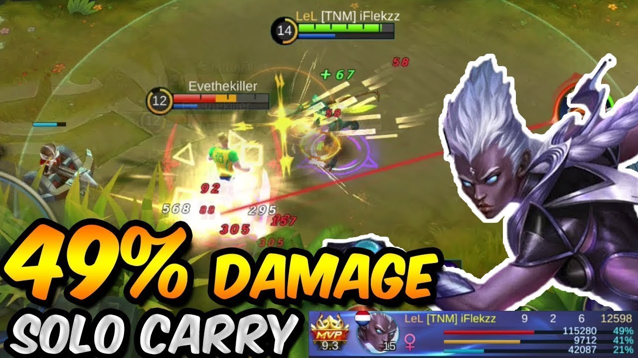 Mobile Legends New Hero KARRIE Insane Gameplay | - YouTube