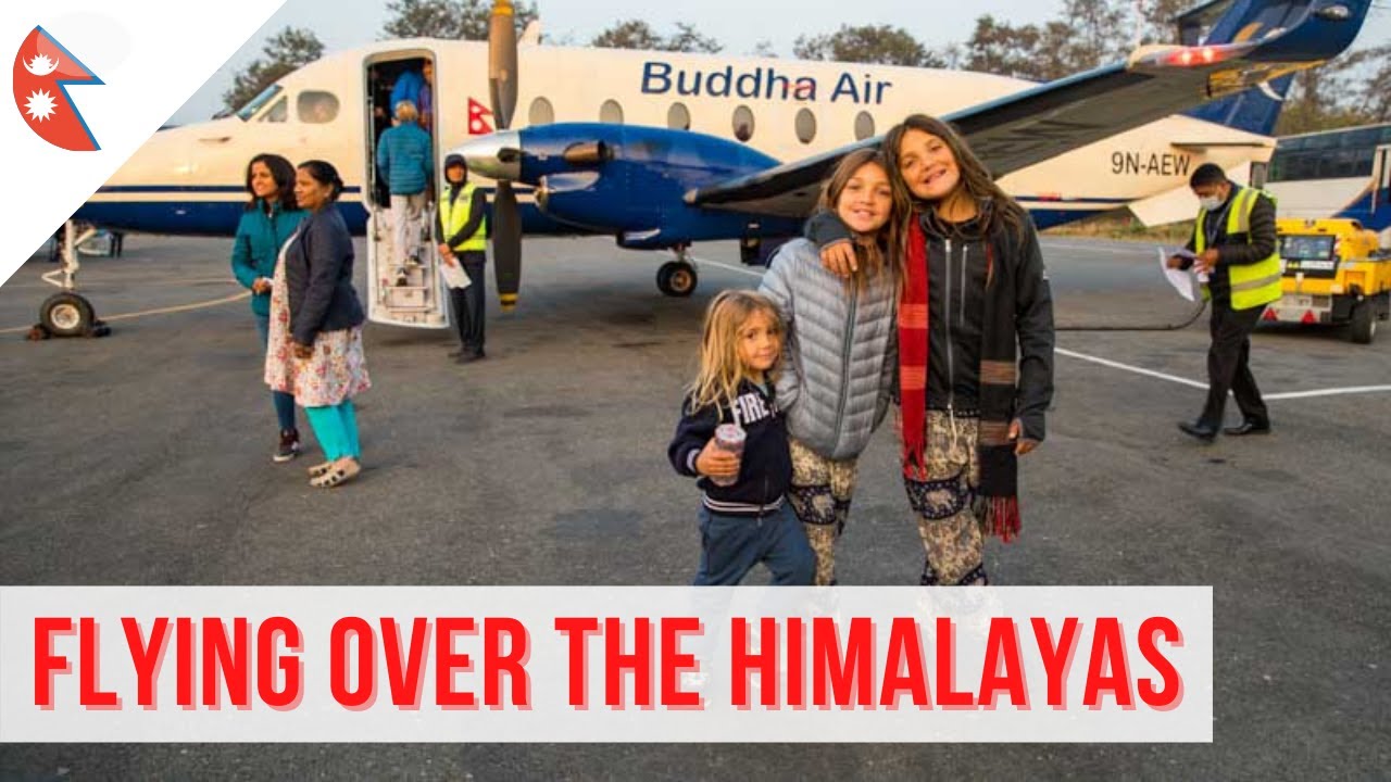FLYING OVER THE HIMALAYAS in Kathmandu, Nepal - YouTube