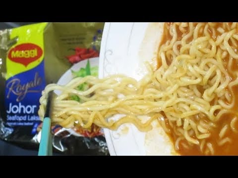 Mo.6072 Maggi (Malaysia) Royale Johor, Seafood Laksa - YouTube