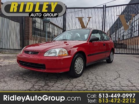 1997 Honda Civic DX Hatchback Walk-Through - YouTube