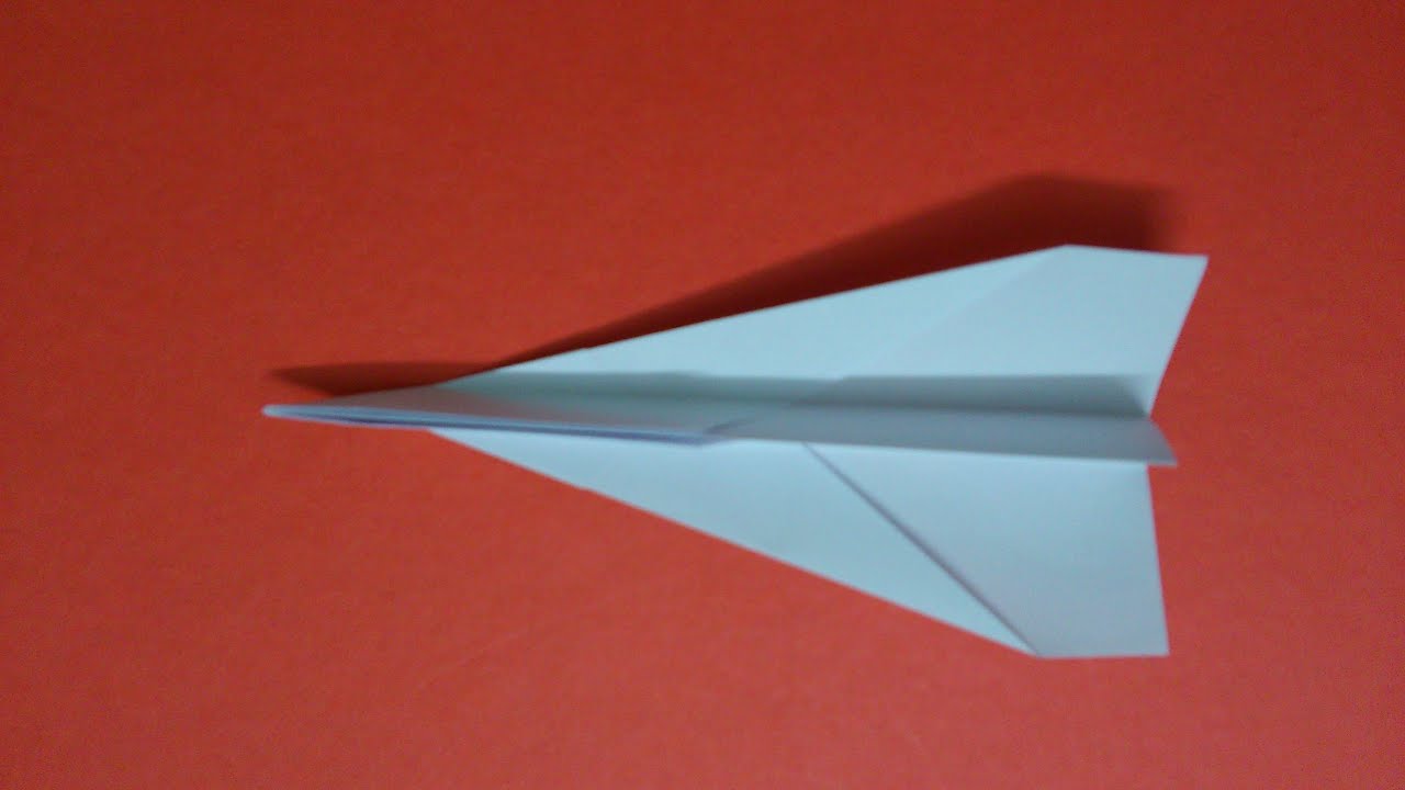 How to Make a Paper plane - Two Fold Winger. - YouTube