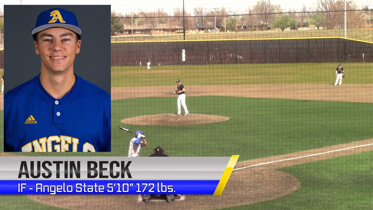 Austin Beck (Angelo State Rams) ASU Prospect Video 2023 - YouTube