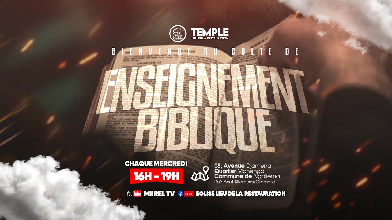 LES LOIS DE LA SEMAILLE ET DE LA MOISSON/ CULTE D'ENSEIGNEMENT BIBLIQUE ...