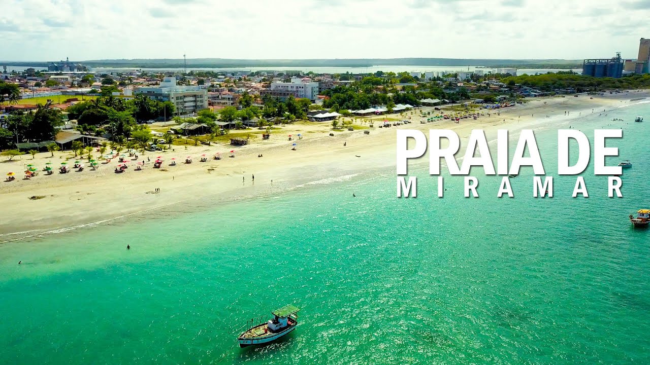 PRAIA DE MIRAMAR ATÉ O FAROL DA PEDRA SECA E DIQUE DE CABEDELO - É ...