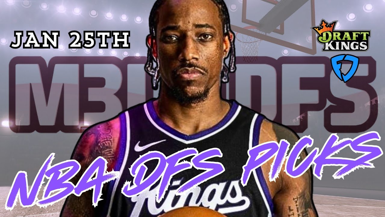 NBA DFS Picks for Main Slate + Player Pool 01/25/2025 - YouTube