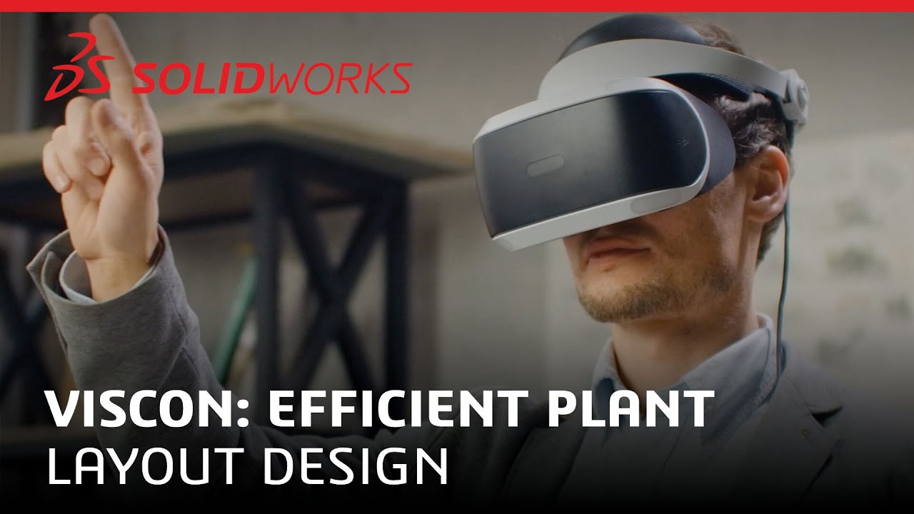 VISCON: Efficient Plant Layout Design using 3DEXPERIENCE Works - YouTube