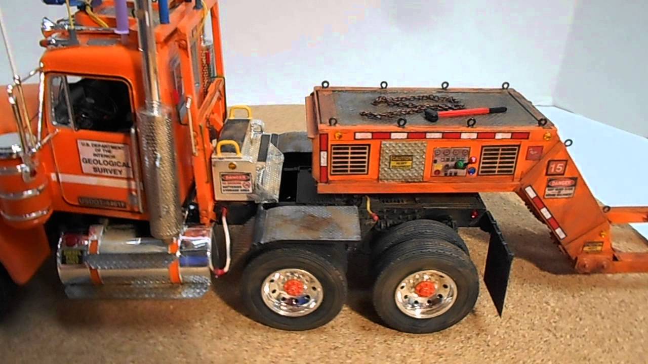 USGS Model Vehicle Movies Nov 2014 0024 Kenworth Transporter - YouTube