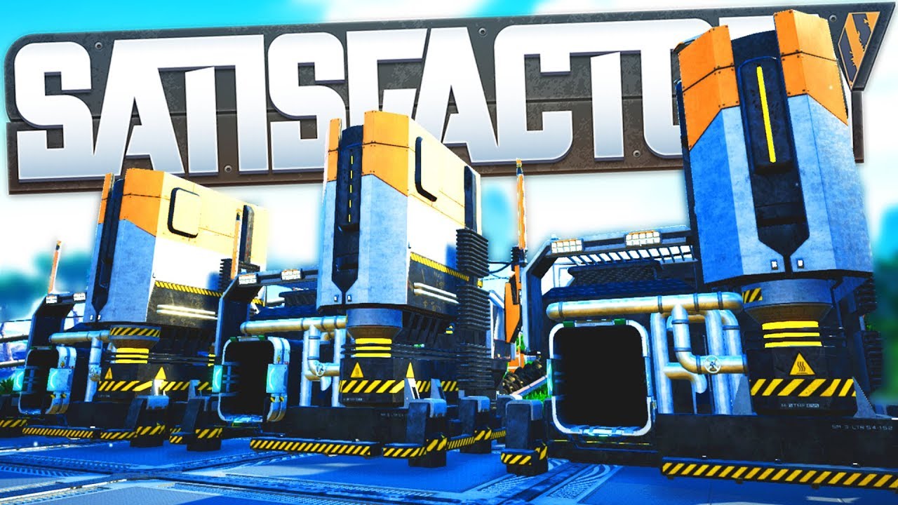 We Made the Biggest and Best Factory EVER in Satisfactory - YouTube