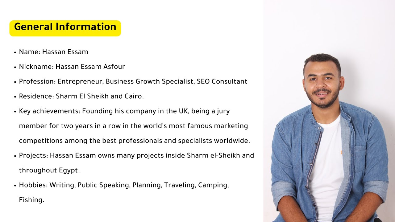 A brief of Hassan Essam - YouTube