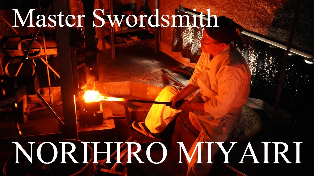 Master Swordsmith NORIHIRO MIYAIRI (with English Subtitles) - YouTube