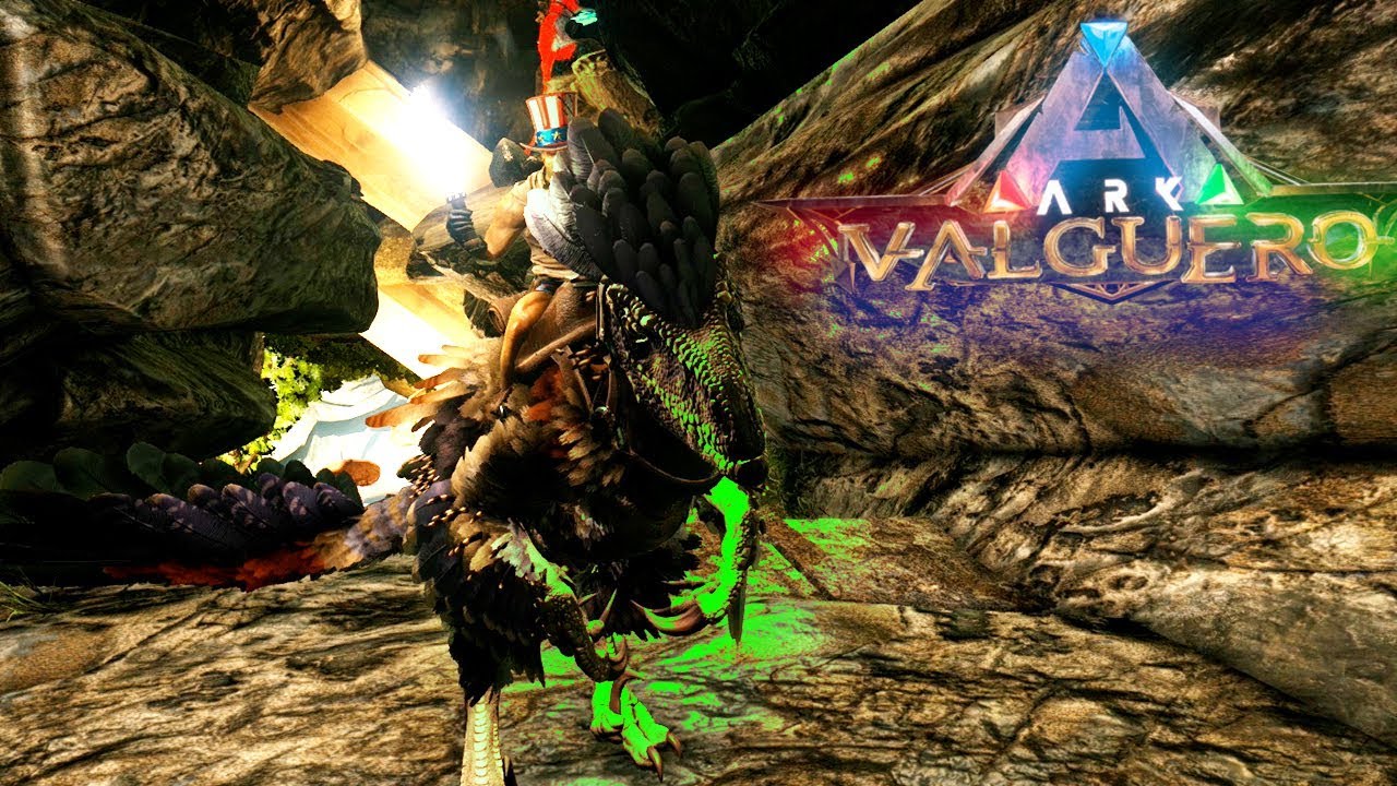 ARK VALGUERO #17 - ENTREI NA ÁREA ABERRANTE DO VALGUERO! - YouTube
