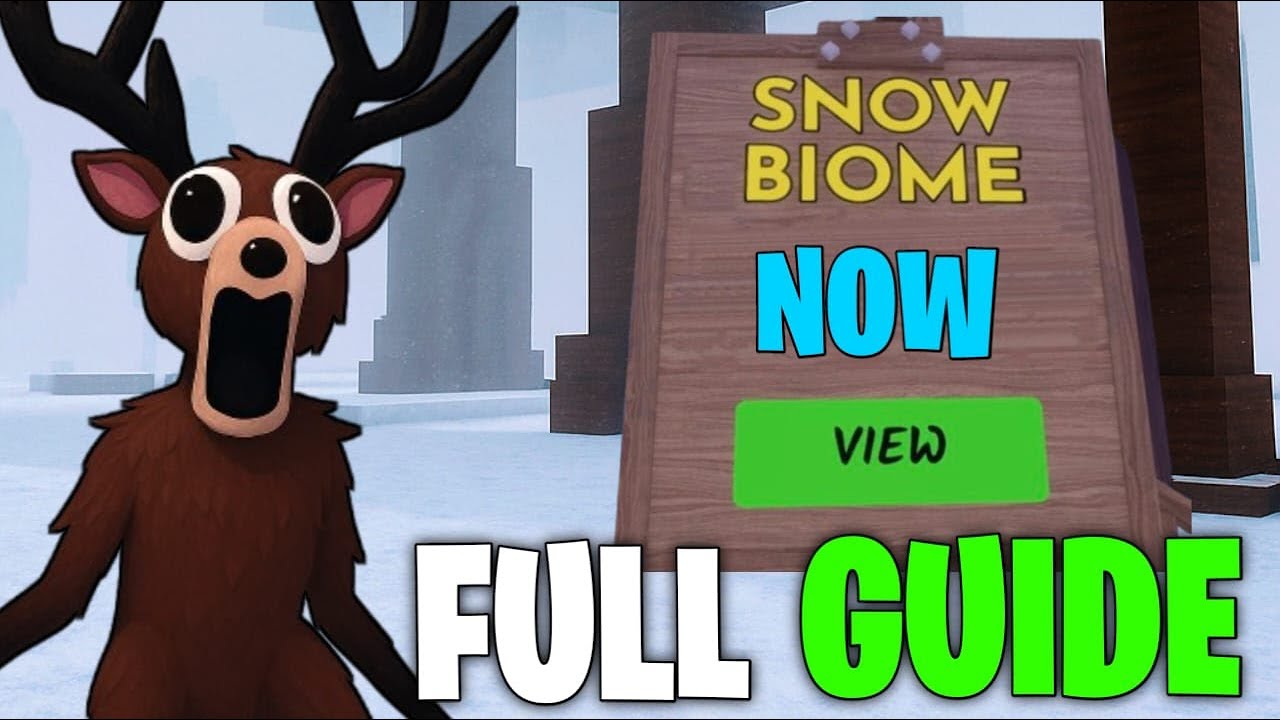 ULTIMATE Guide to the NEW Snow Biome in 99 Nights in the Forest! - YouTube