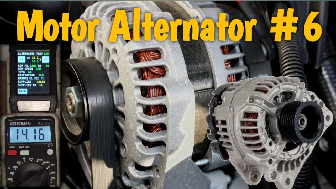 How to repairing Motor alternator |Motor alternator Part6 - YouTube