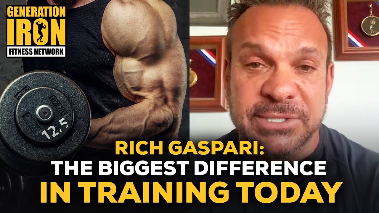 Rich Gaspari: The Biggest Difference In How Bodybuilders Train Today ...