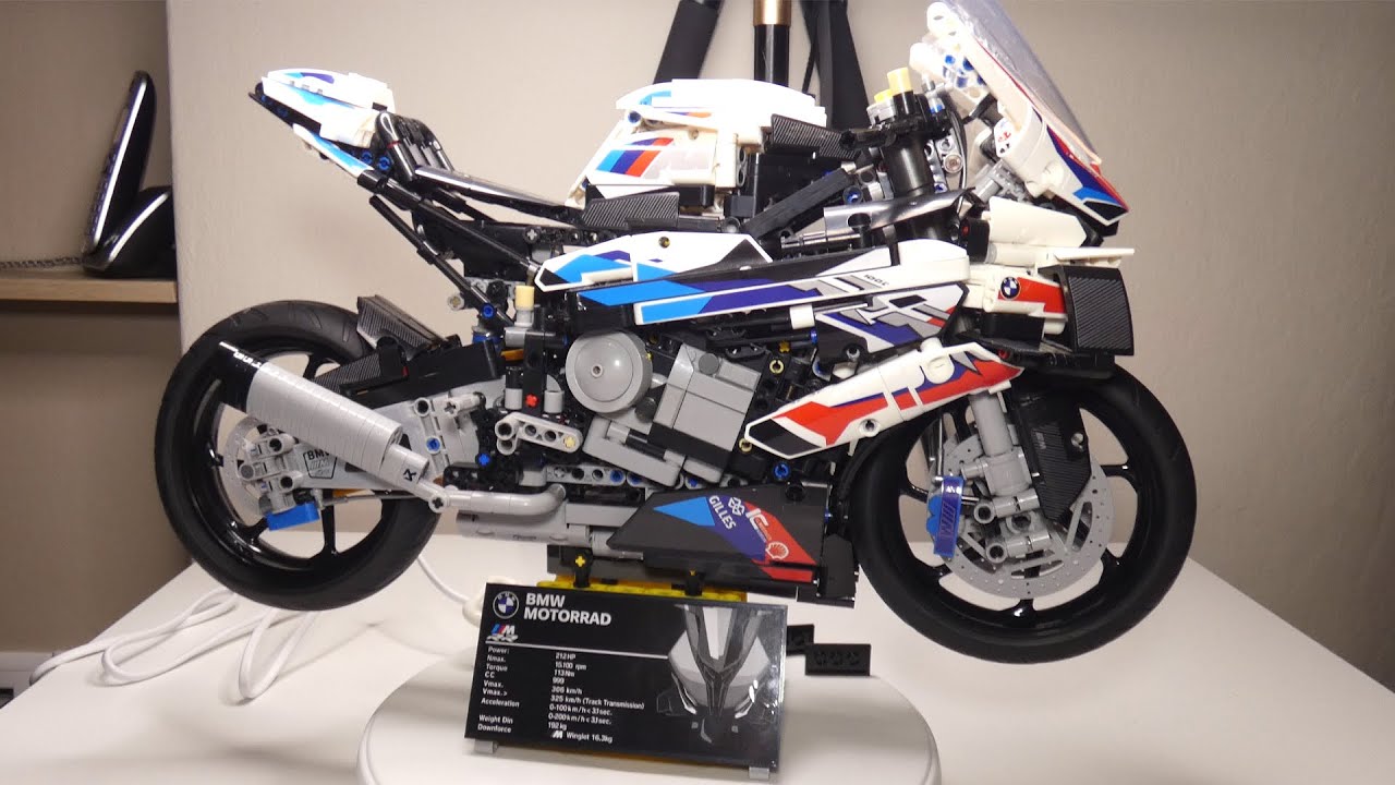 BMW M 1000 RR 42130 1921Pcs Motorcycle Motorbike Blocks Bricks (LEGO ...