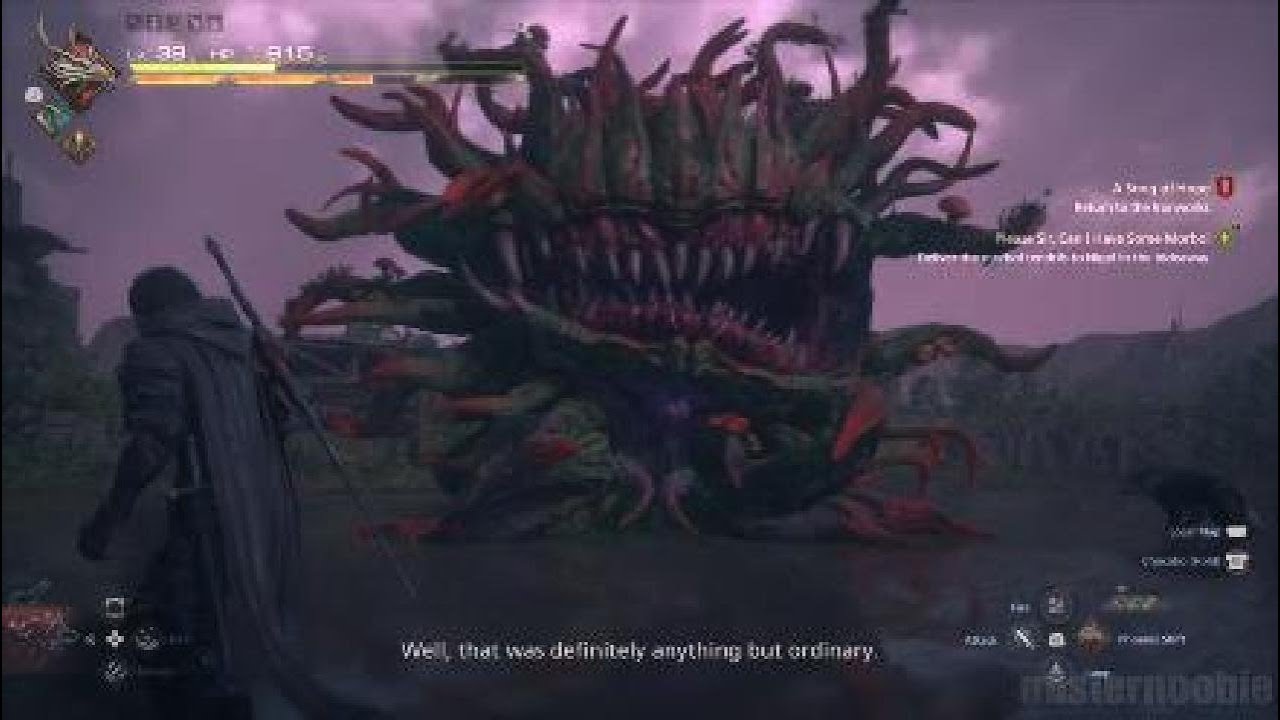 Final Fantasy 16: Extraordinary Morbol Carrot | Rank B Bounty - YouTube