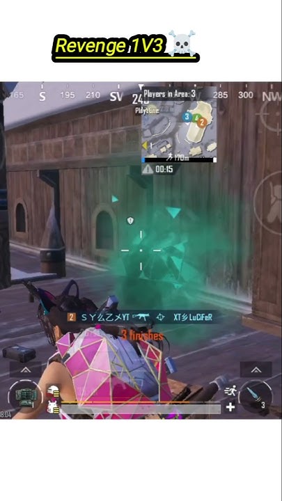 Bgmi revenge 1v3 leg fix tips/tricks #jonathangaming #bgmishorts #shorts😱! HACKER OR WOTT😱!# ...