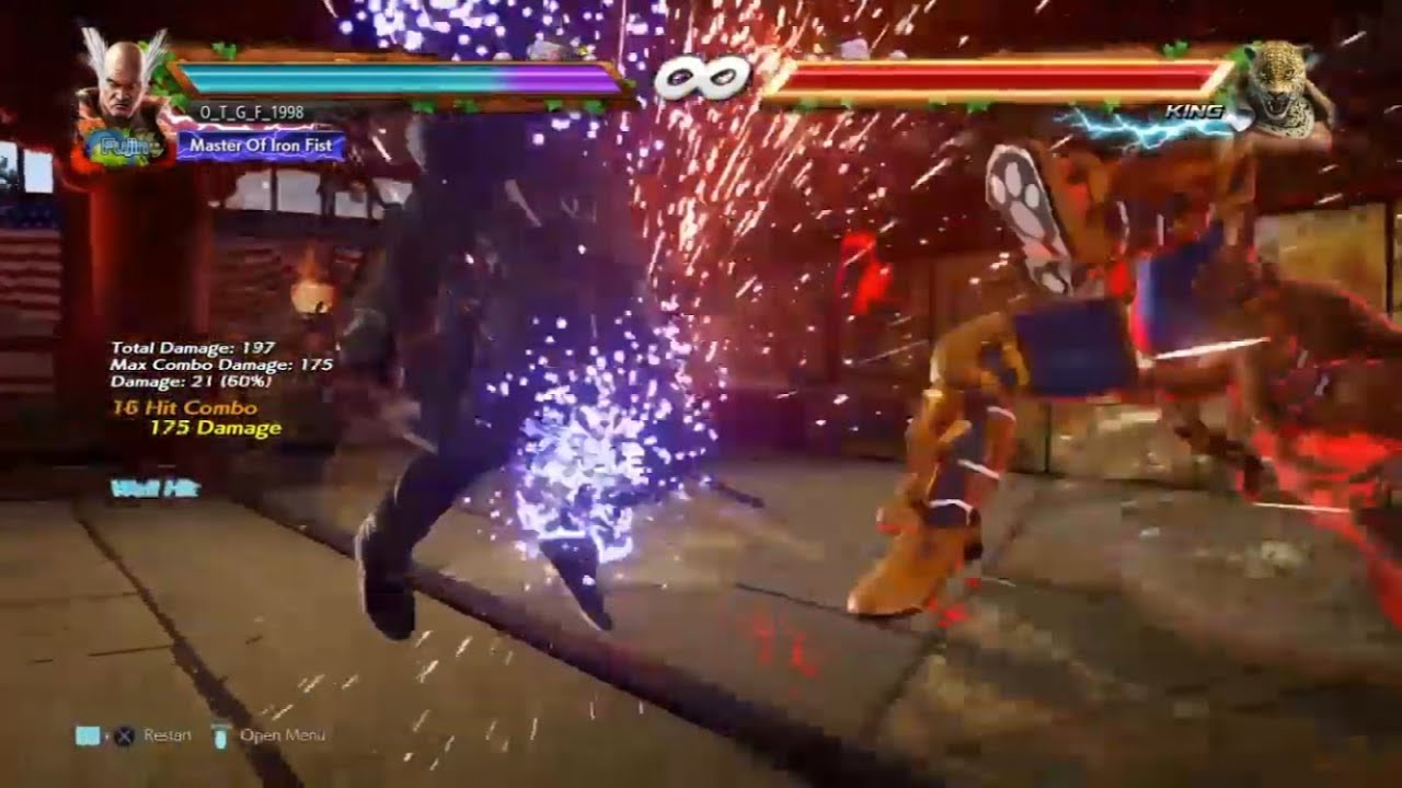 TEKKEN 7 heihachi death combo - YouTube