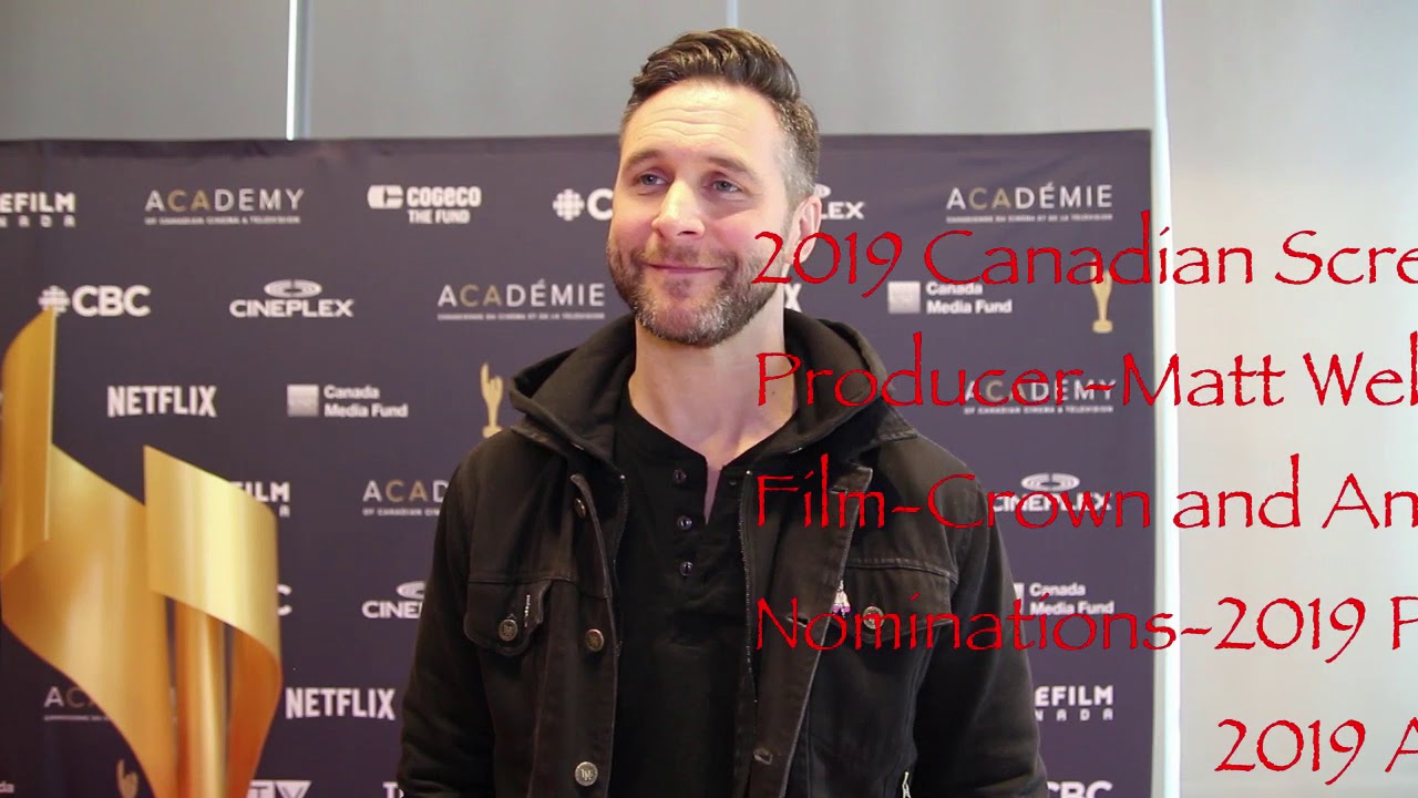 Interview w Matt Wells and Michael Rowe on 2019 Canadian Screen Award ...