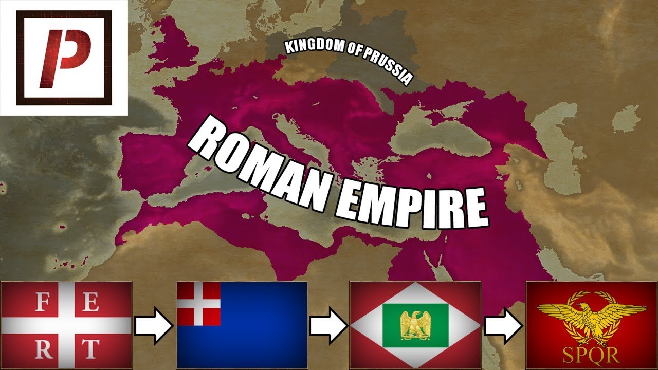 EU4 - Timelapse - Restoration of Roman Empire as Savoy - YouTube