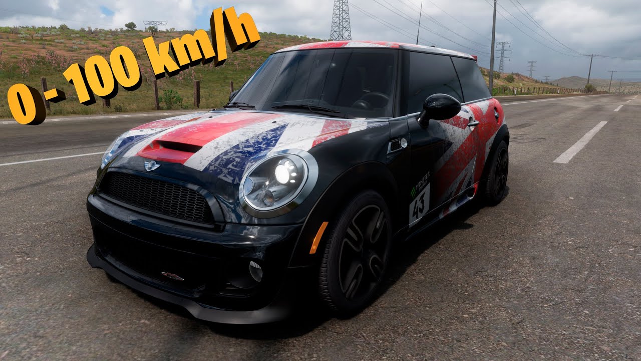 Forza Horizon 5 0-100 KM/H Mini John Cooper Works GP XBOX - YouTube