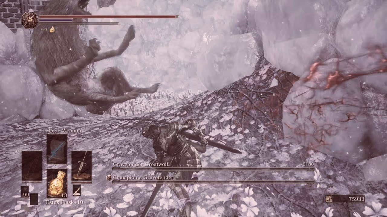 DS3: Gravetender Greatwolf Cheese - YouTube