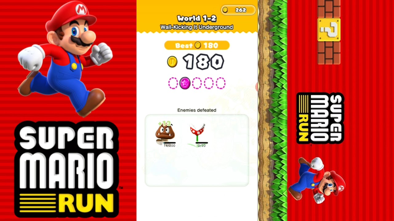 Mario run Gameplay #2 - YouTube
