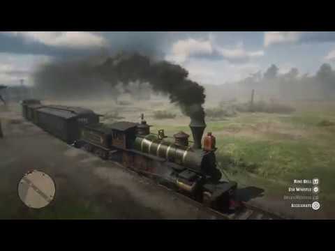 Red Dead Redemption 2 Driveing A Train - YouTube