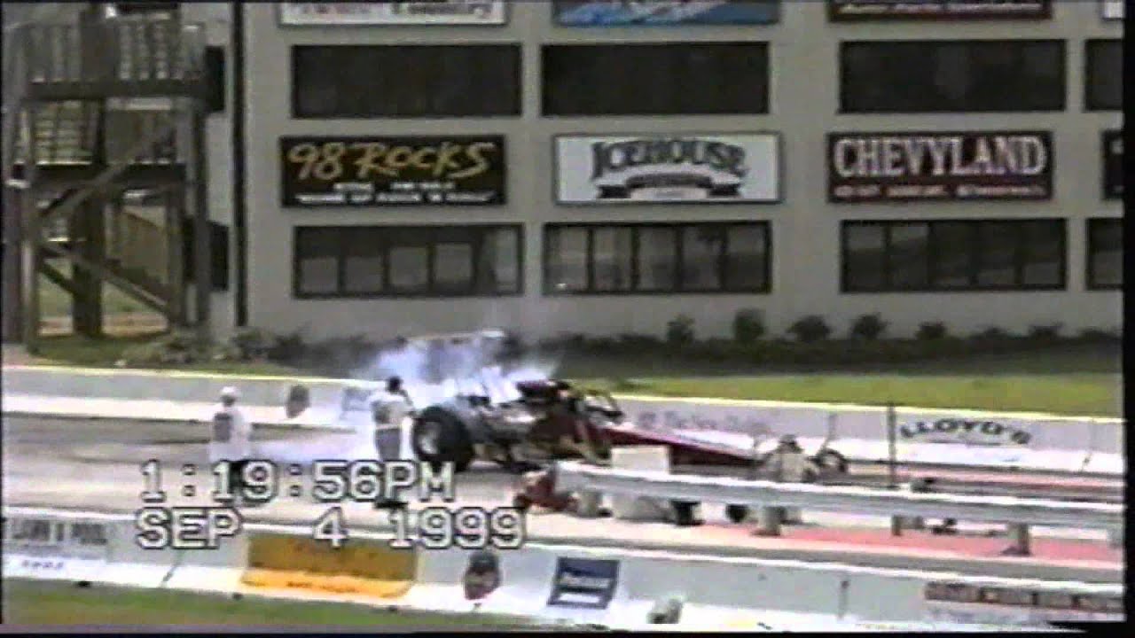Drag racing crashes, big burnouts, and close calls - YouTube