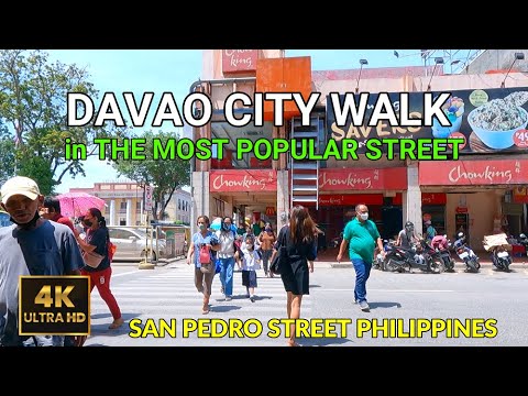 SIDEWALK at SAN PEDRO STREET DAVAO CITY, PHILIPPINES [4K] - YouTube