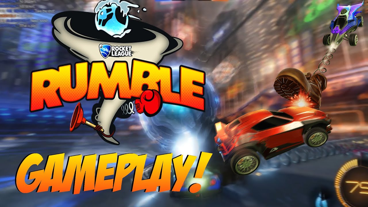 Rocket League: Rumble Mode Gameplay - YouTube