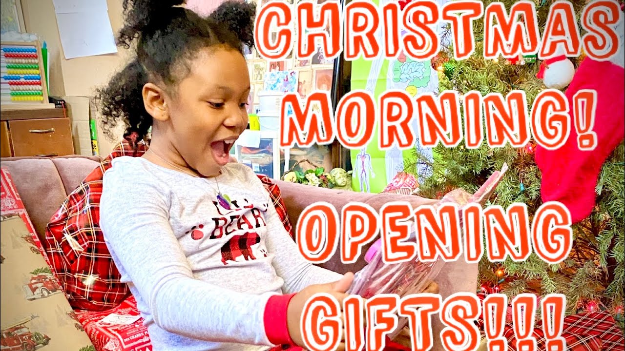Christmas Morning Opening Gifts!!! AWESOME REACTIONS!! - YouTube